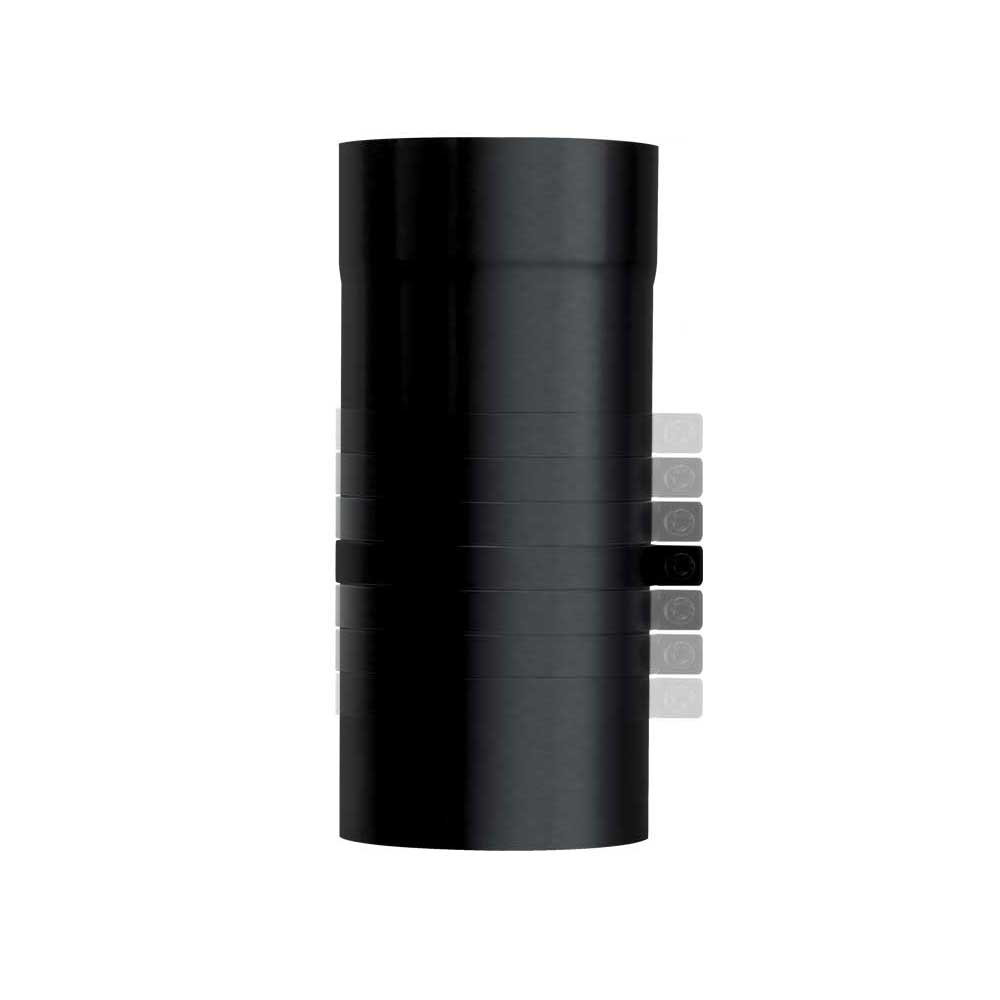 Plus 1,2mm Ultra Matt telescopic pipe H330mm - Save S.r.l.